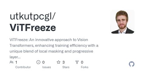 Github Utkutpcglvitfreeze Vitfreeze An Innovative Approach To