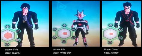 Dbx Characters By Azureomegazero On Deviantart