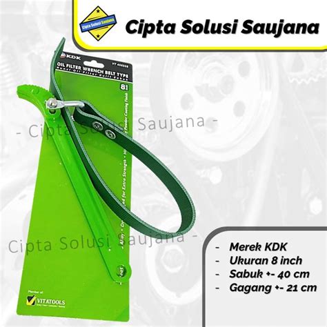 Kdk Sabuk 8 Kunci Filter Oli Mobil Kunci Filter Solar Alat Pembuka