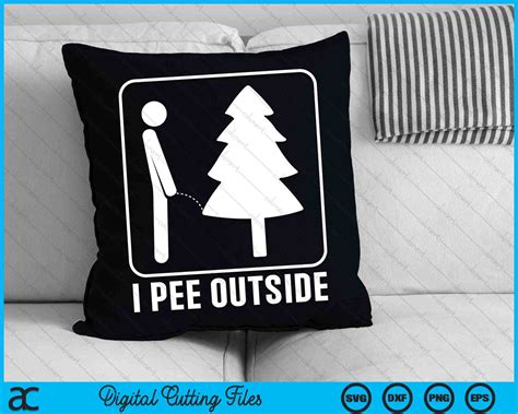 I Pee Outside Funny Camping Svg Png Cutting Printable Files