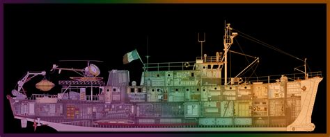 Cross Section Of The Rv Calypso [3440 X 1440] R Widescreenwallpaper