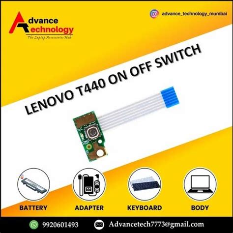 Lenovo T On Off Switch at Rs लपटप क सहयक उपकरण in Mumbai ID
