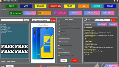 Mtk V15 Online Free Tool Reset Screen Lock Or Remove Frp All