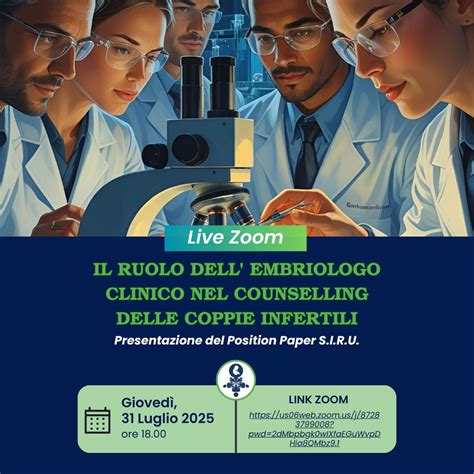 Enpab Il Ruolo Dellembriologo Clinico Nel Counseling Delle Coppie