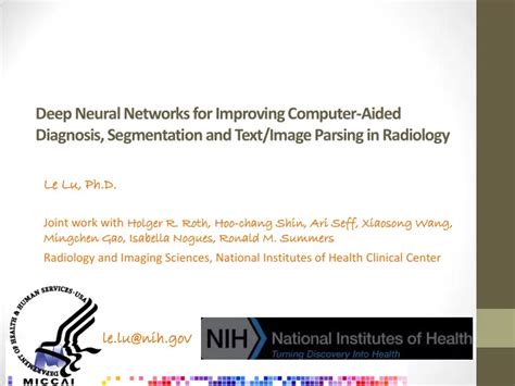 Ppt Deep Neural Networks For Improving Computer Aided Diagnosis