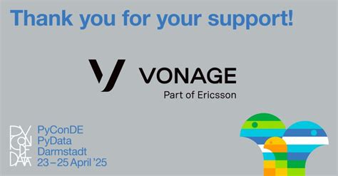 Python Ai Cloudcommunications Messagingapi Opensource Pyconde