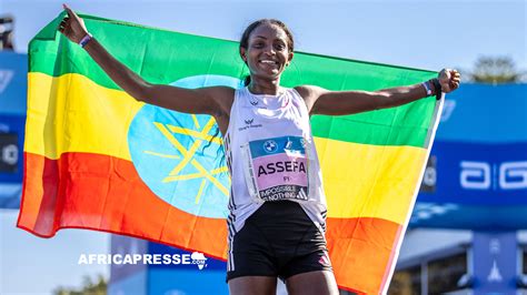Africa Presseexploit Historique Tigst Assefa établit Un Nouveau