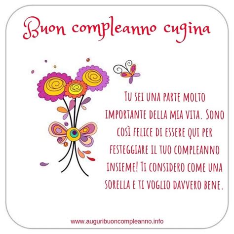 Auguri Di Buon Compleanno Alla Cugina Auguri Buon Compleanno