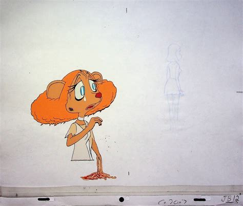 The Devil And Daniel Mouse Production Hand Painted Cel Halloween Special