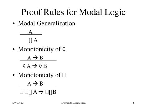 Modal Dynamic And Temporal Logics Ppt Download