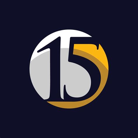 Number 15 Logo
