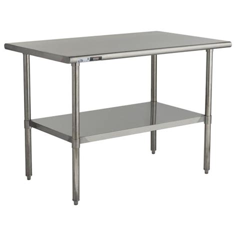 Sauber Select Heavy Duty All Stainless Steel Work Table 48w X 30d X