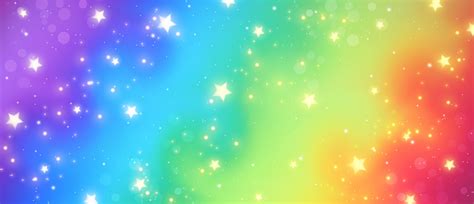 무지개 판타지 배경 파스텔 색상의 홀로그램 일러스트레이션 귀여운 만화 가리 배경 별과 보케와 밝은 여러 가지 빛깔의 하늘 벡터 공주에 대한 스톡 벡터 아트 및 기타 이미지