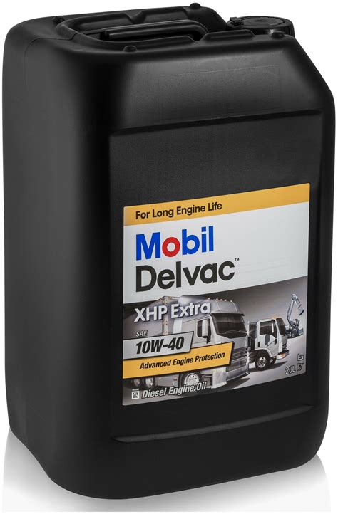 Синтетическое моторное масло MOBIL Delvac XHP Extra 10W-40, 4 л ...