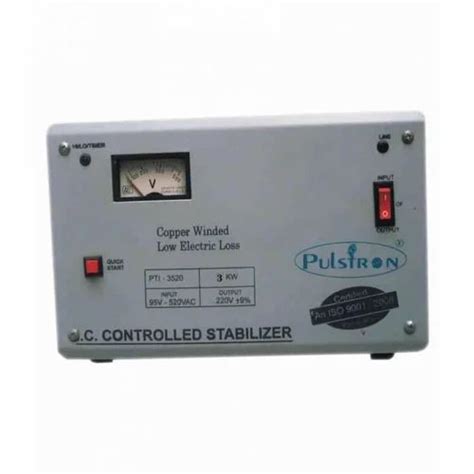 Pulstron 3kva Main Line Double Phase Voltage Stabilizer At Rs 721900