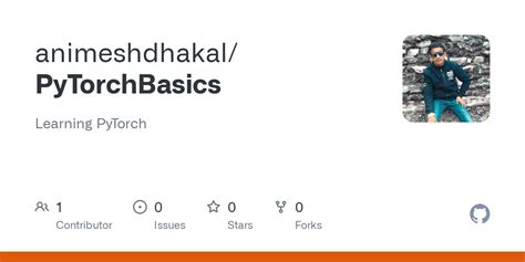 Github Animeshdhakal Pytorchbasics Learning Pytorch