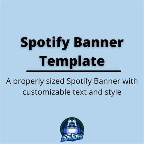 Spotify Banner Template Ispytunes
