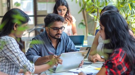 Premium Photo An Indian Software Developer Reviewing Financial