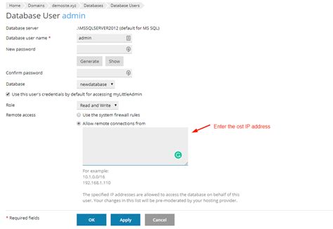 How To Allow Remote Database Connection In Plesk Servercake