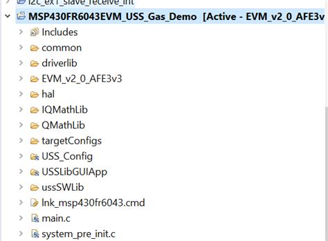 Evm430 Fr6043 Ultrasonicgasfr604302300001windowsinstaller Ccs 导入失败 Msp 低功耗微控制器论坛 Msp