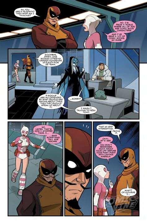 Exclusive Preview Unbelievable Gwenpool 3 Gwen Pool Cartoon Story