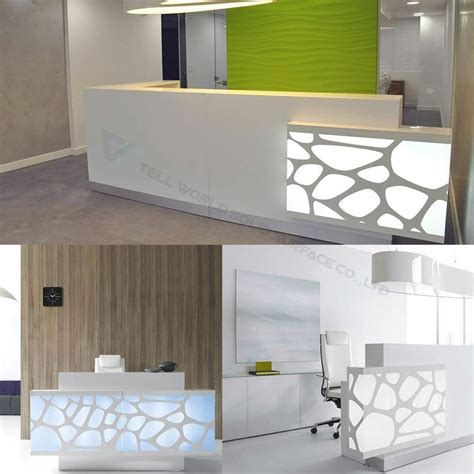 Nail Salon Modern Acrylic Spa Reception Desk Spa Reception Desk And