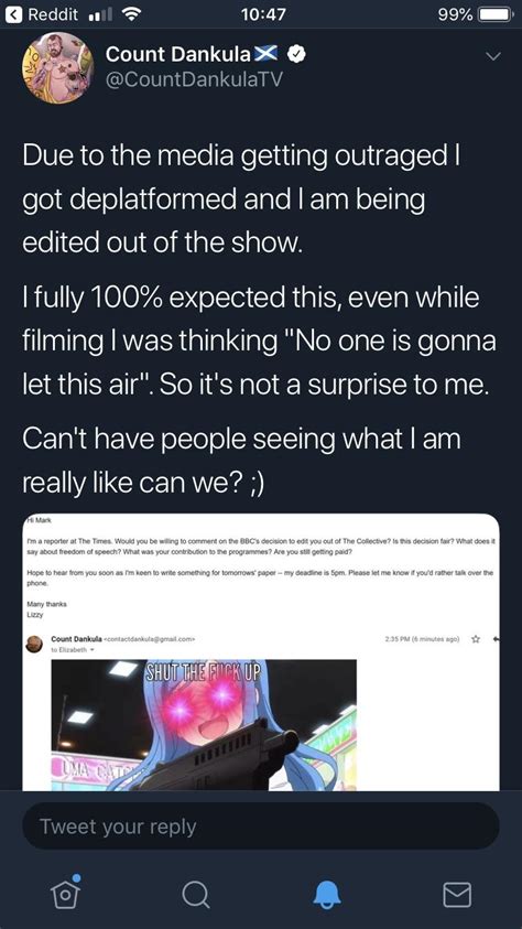 Count Dankula Has Had His Parts Removed From An Already Filmed Panel