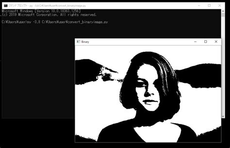 Opencvを使用しpythonで画像をバイナリ画像（二値画像）に変換する Men Of Letters（メン・オブ・レターズ） 論理的思考業務改善プログラミング