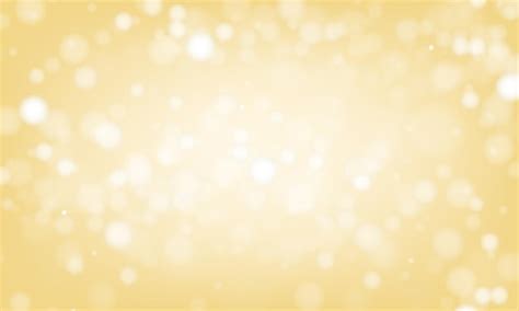 Premium Vector Vector Yellow Background With Glowing Sparkle Bokeh