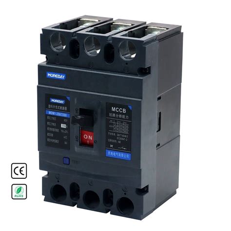 TUV CE IEC 320A 400A 630A 800A 690V 800V 1000V AC MCCB 3p 4p Molded