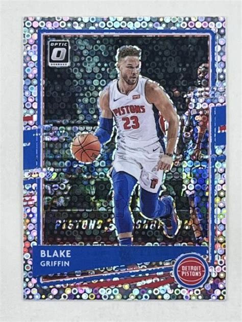 2020 21 Panini Donruss Optic Fast Break Holo Prizm 121 Blake Griffin