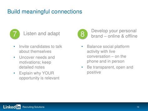 Build Meaningful Connections Develop Your