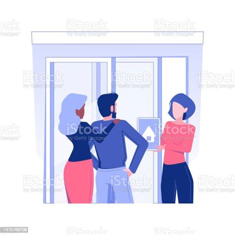 인테리어 디자인 컨셉 프리젠 테이션 고립 된 컨셉 벡터 일러스트레이션 3차원 형태에 대한 스톡 벡터 아트 및 기타 이미지 3차원 형태 가공의 인물 개념 Istock