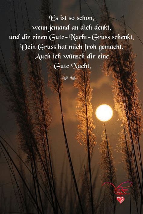 Pin von Sabine Dengler auf Schönes Gute nacht Gute nacht grüße