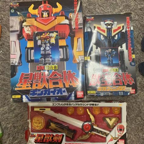 Power Rangers Lost Galaxy Gingaman Dx Gingaioh Phoenix Megazord Sword