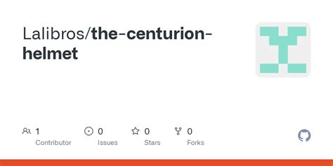 GitHub Lalibros The Centurion Helmet