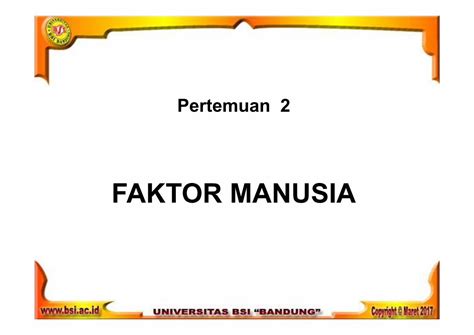 Pdf Faktor Manusia Univbsi Idunivbsi Id Pdf P Pdf Sistem Komputer Terdiri