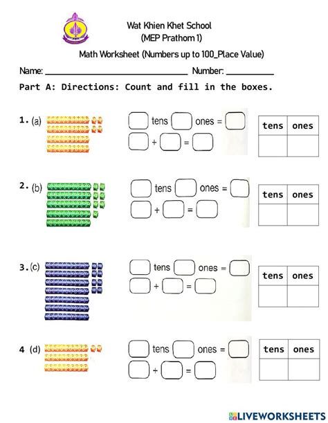 Place Value Worksheets Expanded Form