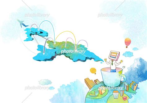 グローバル インターネット イメージ イラスト素材 2452467 フォトライブラリー Photolibrary