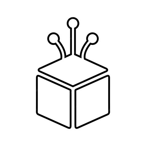 Premium Vector Stack Storage Big Data Outline Icon Line Art Vector