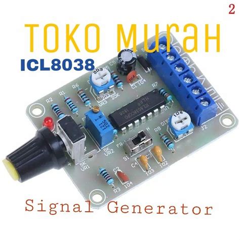Icl8038 Signal Generator Module Diagram Function Generator U
