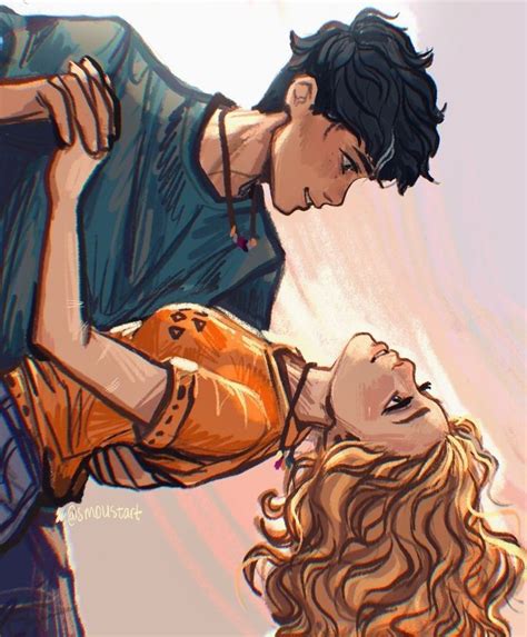 Percabeth Dancing Dibujos Percy Jackson Campamento Mestizo Arte De Personajes
