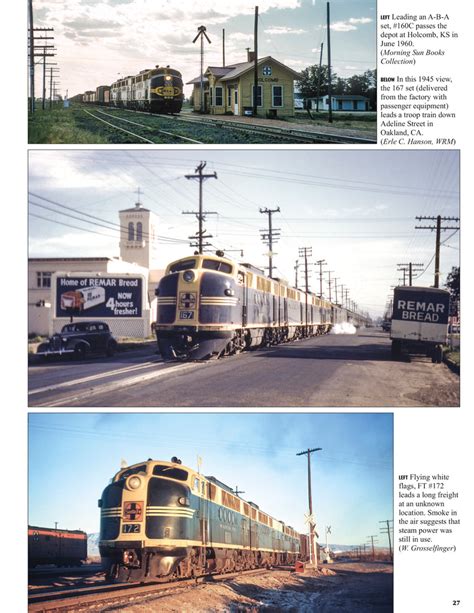 Santa Fe Power In Color V2 Electro Motive E F And Cowl Units Morning