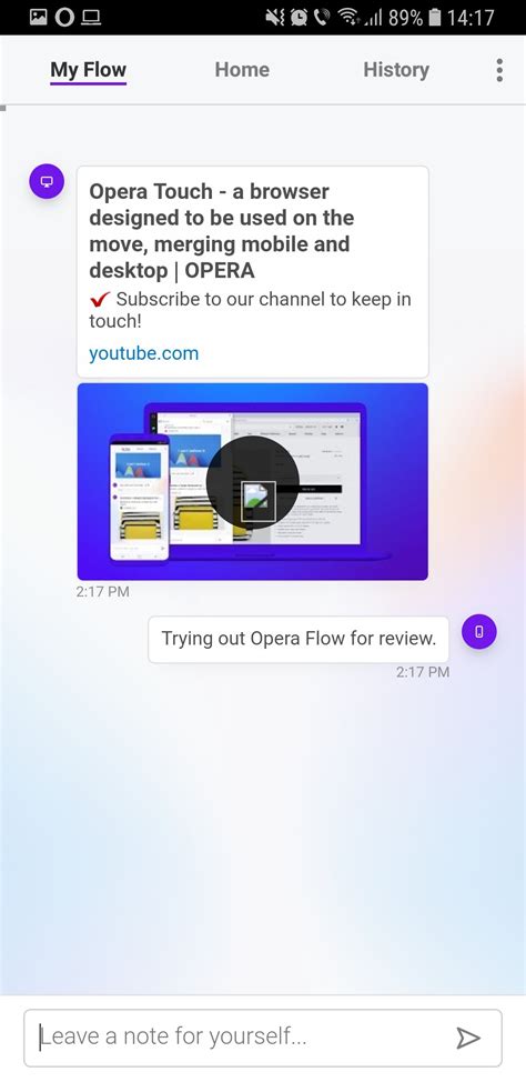How To Sync Content Between Android Phones And Pcs Using Opera Flow