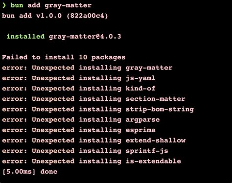 Bun Add · Issue 4908 · Oven Sh Bun · Github