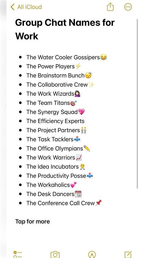 Group Chat Names for Work | Group chat names, Group names ideas, Best group names