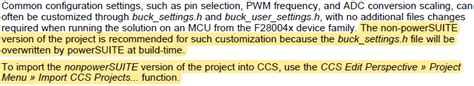 Ccslaunchxl F280049c How To Transfer Boostxl Buckconv Ccs Project