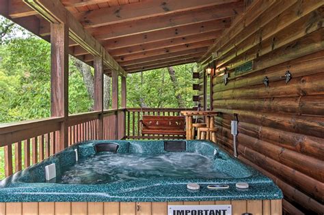 ‘breathtaking View Cabin Wcovered Deck And Hot Tub Updated 2020