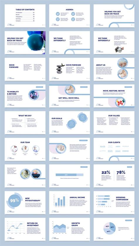 Physiotherapy Powerpoint Presentation Template