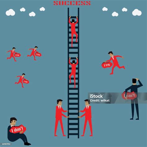 비즈니스 팀워크 도와주 고 성공벡터 일러스트 레이 션에 대 한 등반 개념에 대한 스톡 벡터 아트 및 기타 이미지 개념